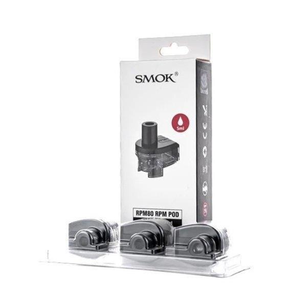 [TANK]Pod เปล่า Smok RPM80/80Pro แท้ 1กล่อง3ตัว ให้เลือก2แบบ RPM และ ...