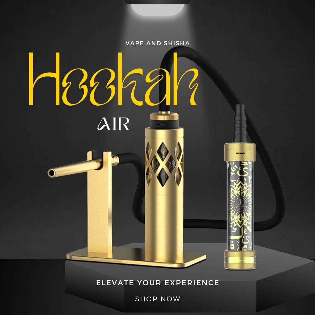 [KIT] Hookah Air Full Kit 80W 3200mAh แท้ (ชุดเตาบารากุไฟฟ้า สามารถแยก ...