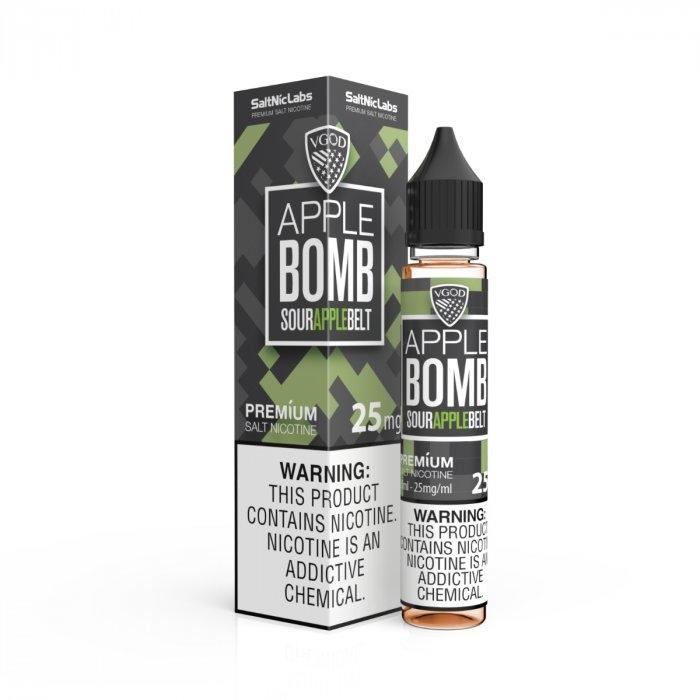 [SALTNIC]VGOD Salt Nic - Apple Bomb แอปเปิ้ลเขียว 30ml 25mg/50mg แท้ ...