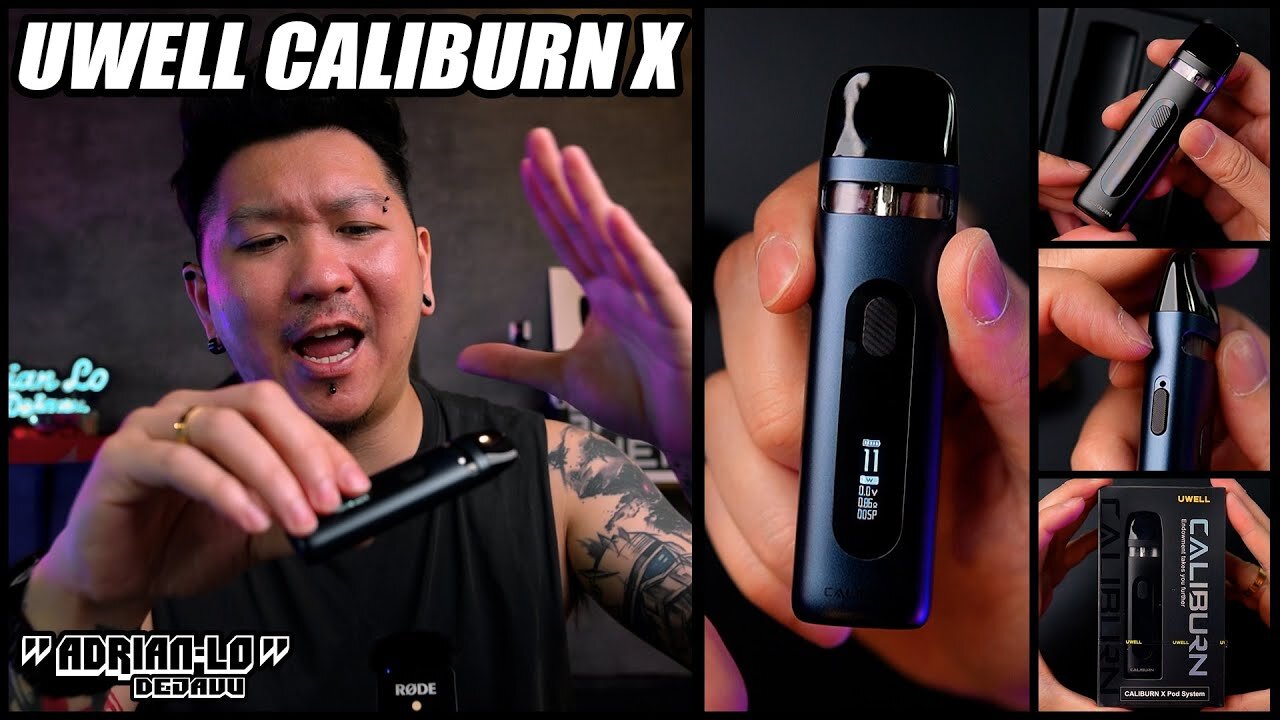 [PODSYSTEM] Uwell Caliburn X Pod Kit 20w 3ml แท้ แบตฯจุ 850mAh แท้ ...