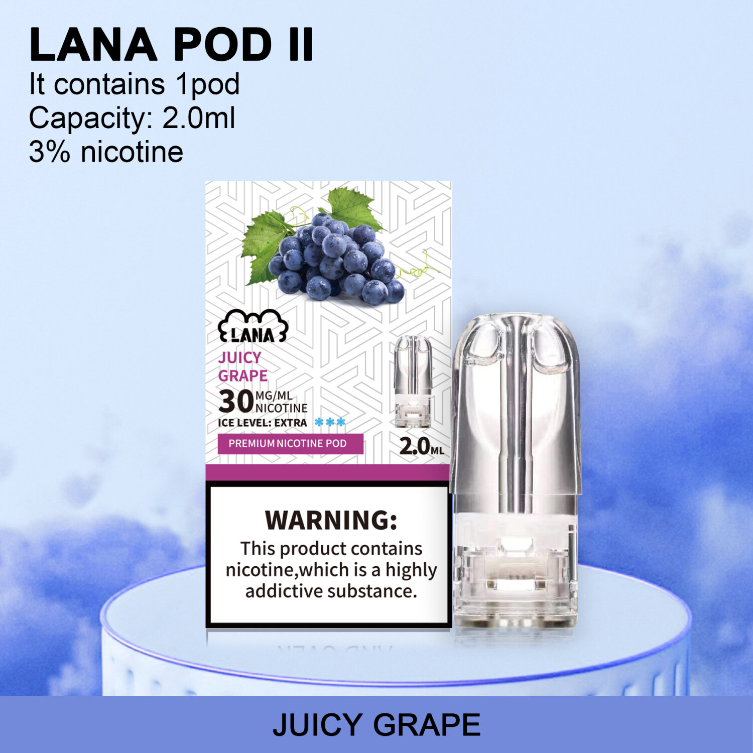 LANA POD II Nic3% 2ml