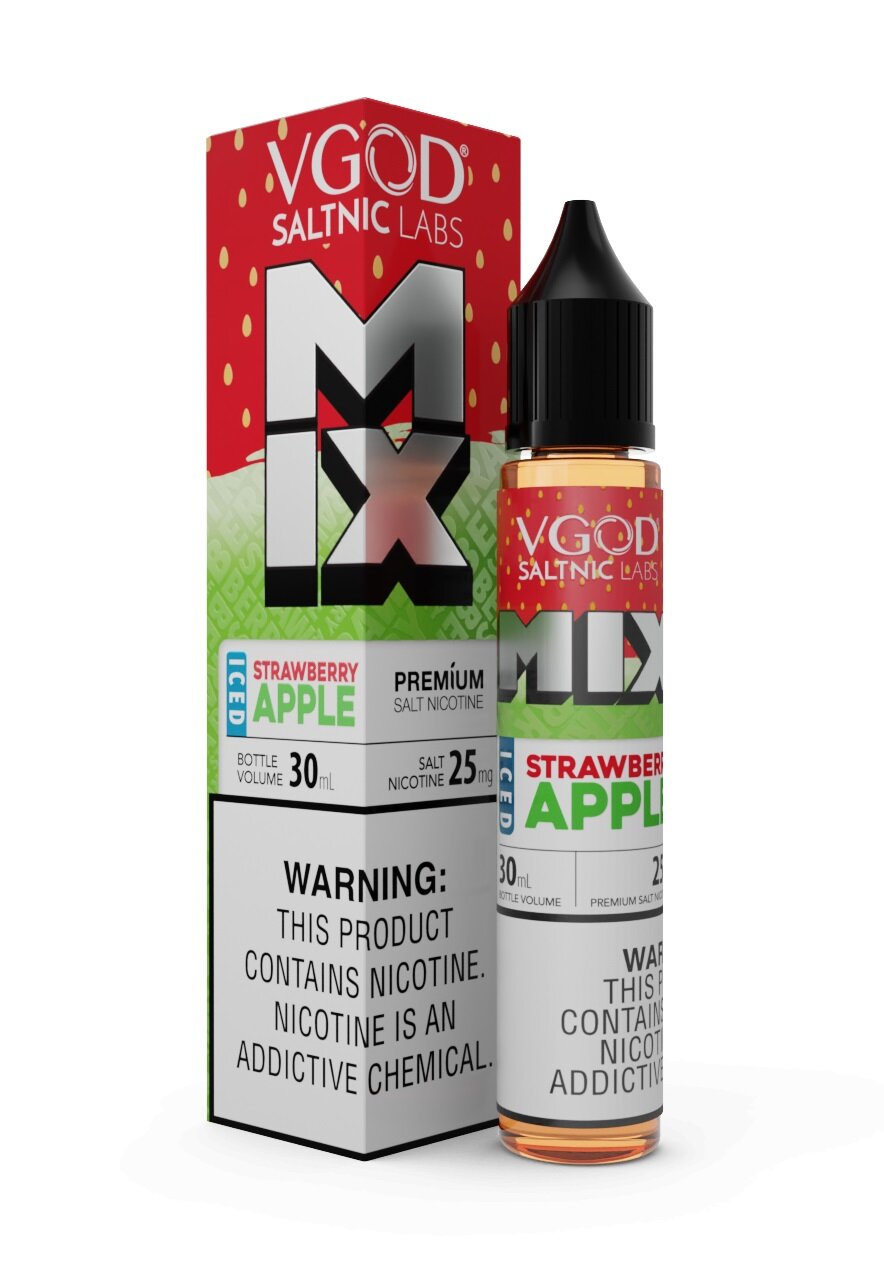 9 ความคิดเห็นสำหรับ [SALTNIC]VGOD Salt Nic - Iced Strawberry Apple MIX ...