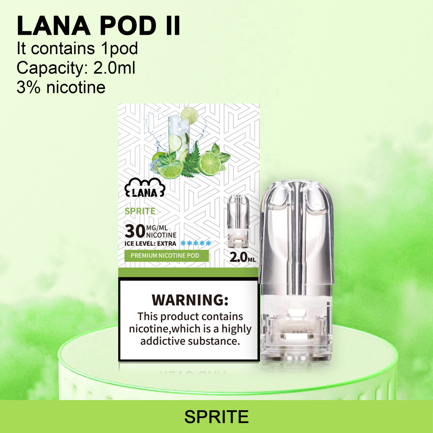 LANA POD II Nic3% 2ml