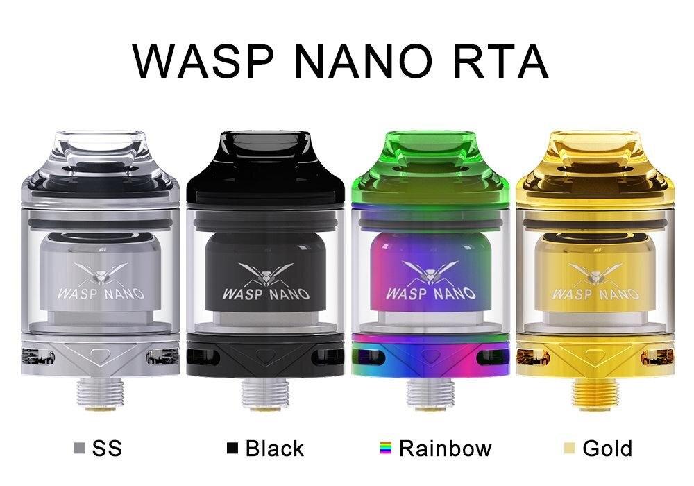 [RTA]WASP Nano RTA By Oumier 23mm แท้งก์โม แท้ - Shisha Chic