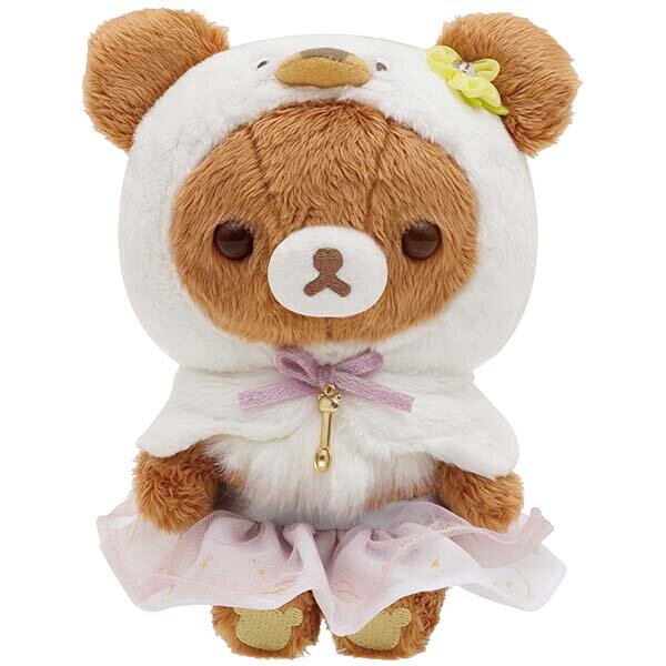 ตุ๊กตา Koguma Swan and Golden Flower size S MF87001 - Rilakkuma Club Thailand