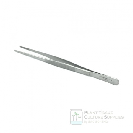 Forceps Thumb 20 cm. (8") ปากคีบปลายตรง #01-005 Mira - Plant Tissue ...