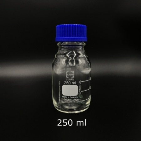 ขวดแก้วใส่สารเคมี ขนาด 100 ml - Laboratory Glass Bottle #218012458 ...