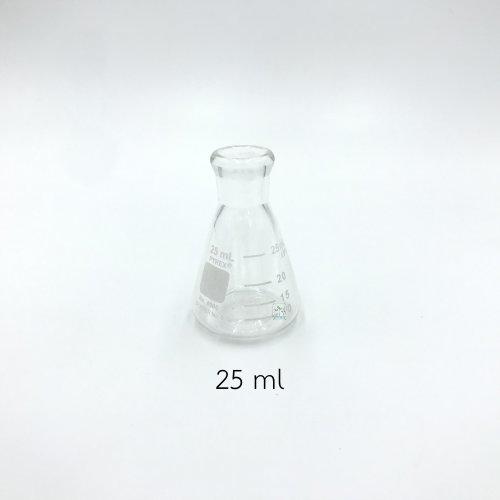 ขวดรูปชมพู่ - Erlenmeyer Flask 25 ml. #4980-25 Pyrex - Plant Tissue Culture Supplies by SAC SCI-ENG