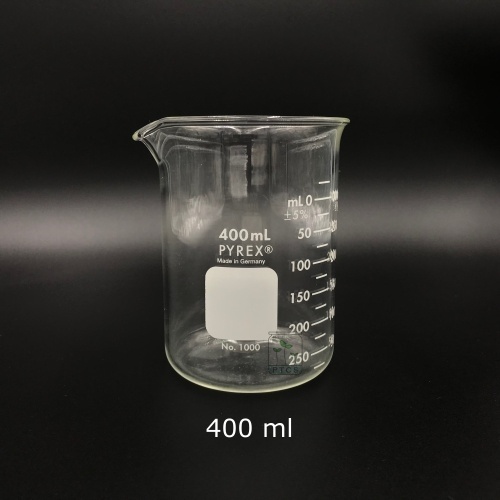 บีกเกอร์แก้ว ขนาด 400 ml - Beaker Glass #1000-400 Pyrex - Plant Tissue ...