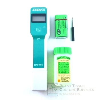 pH Meter #ID-1000 Index - Plant Tissue Culture Supplies by SAC SCI-ENG
