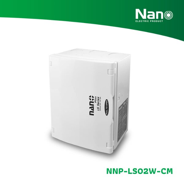 ตู้คอนซูมเมอร์ยูนิต เเละเซอร์กิตเบรกเกอร์ Nano Plus LS Series (ฝาเปิด ...
