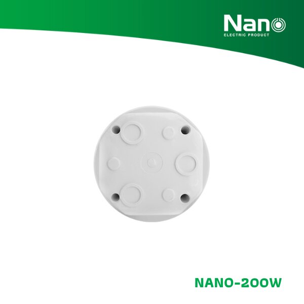 NANO กล่องกันน้ำ ขนาด 3.5x2.5" สีขาว (50 ชิ้น/กล่อง) รุ่น NANO-200W - NANO ELECTRIC PRODUCT
