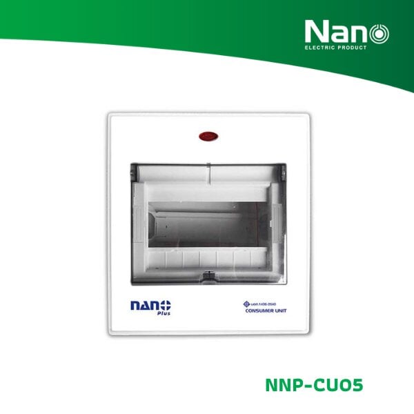 NANO ตู้คอนซูมเมอร์ยูนิต NANO PLUS ขนาด 5-7 ช่อง (ตู้เปล่า) (1 ชิ้น ...