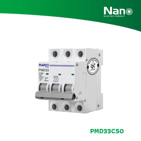 NANO เซอร์กิตเบรกเกอร์ NANO PLUS 3P 32A 6kA (1 ชิ้น/กล่อง, 4 ชิ้น/กล่อง ...