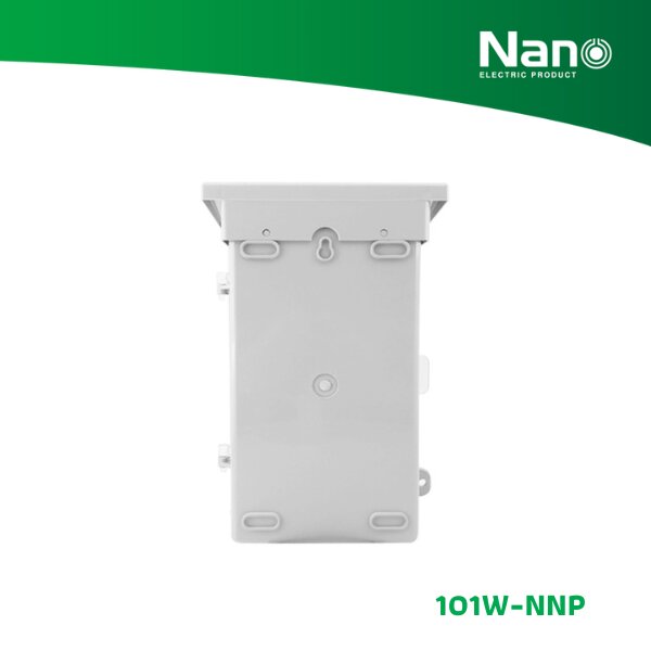 NANO ตู้กันฝน NANO PLUS ขนาด 8"x12.5"x6" สีขาว (1 ชิ้น/กล่อง) รุ่น 101W ...