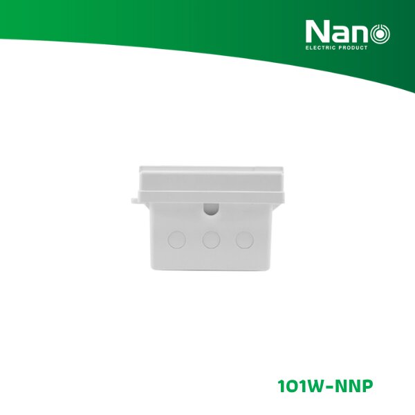 NANO ตู้กันฝน NANO PLUS ขนาด 8"x12.5"x6" สีขาว (1 ชิ้น/กล่อง) รุ่น 101W-NNP - NANO ELECTRIC PRODUCT