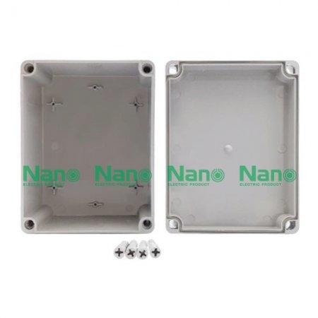 กล่องกันน้ำพลาสติก NANO (16 ชิ้น/กล่อง) NANO-205W - NANO ELECTRIC PRODUCT