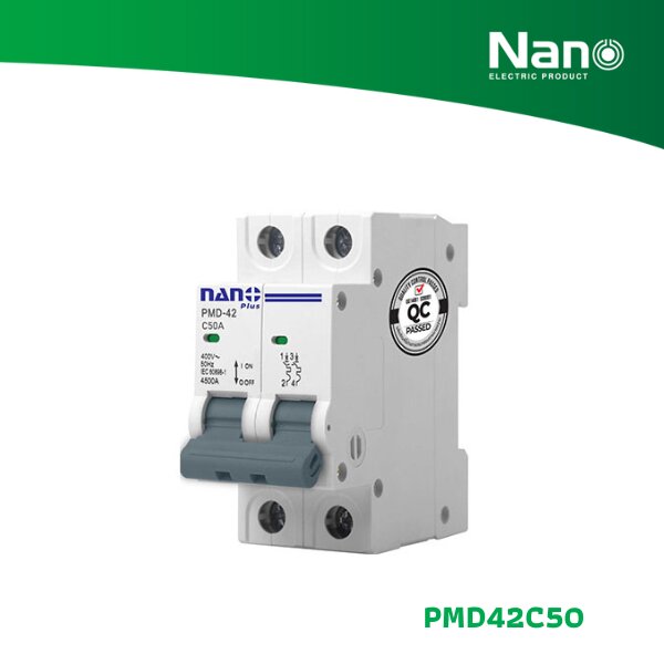 NANO เซอร์กิตเบรกเกอร์ NANO PLUS 2P 32A 10kA (1 ชิ้น/กล่อง, 6 ชิ้น ...