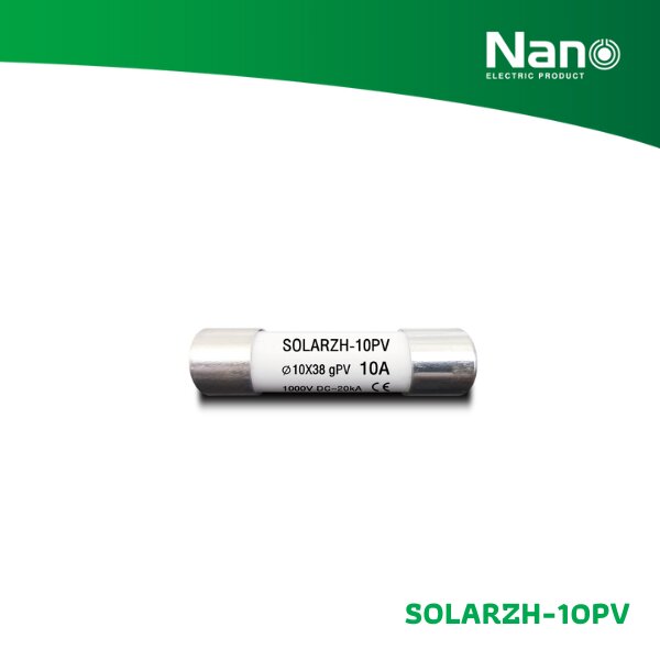 NANO DC FUSE CORE สำหรับโซลาร์เซลล์ (ไม่รวมกล่องฟิวส์) 1000V (10 ชิ้น ...