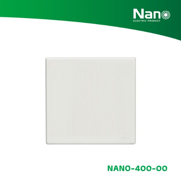 NANO ฝาพลาสติกปิดช่องว่าง ขนาด 4x4 นิ้ว Classic series สีขาว (80 ชิ้น/กล่อง) รุ่น NANO-400-00 ...