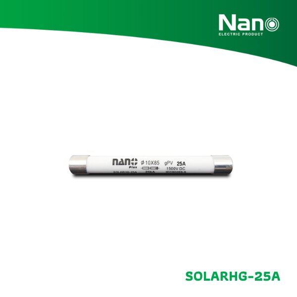 NANO DC FUSE CORE สำหรับโซลาร์เซลล์ (ไม่รวมกล่องฟิวส์) 1500V (5 ชิ้น ...