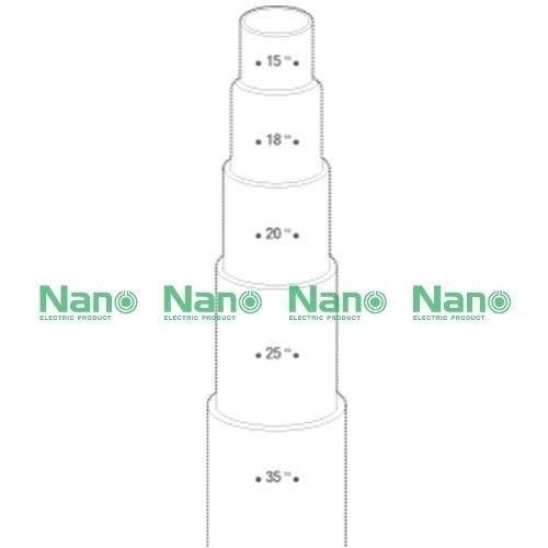 ท่อร้อยสายไฟสีขาว NANO (3/4")(25 เส้น/มัด) NNPW20 - NANO ELECTRIC PRODUCT