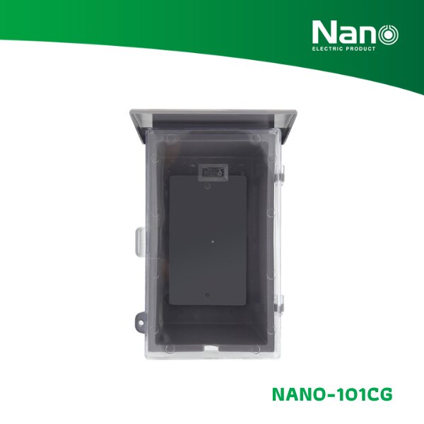 1 ความคิดเห็นสำหรับ NANO ตู้กันฝน ขนาด 8x12.5x6" สีเทา(ฝาใส) (1 ชิ้น/กล่อง) รุ่น NANO-101CG ...