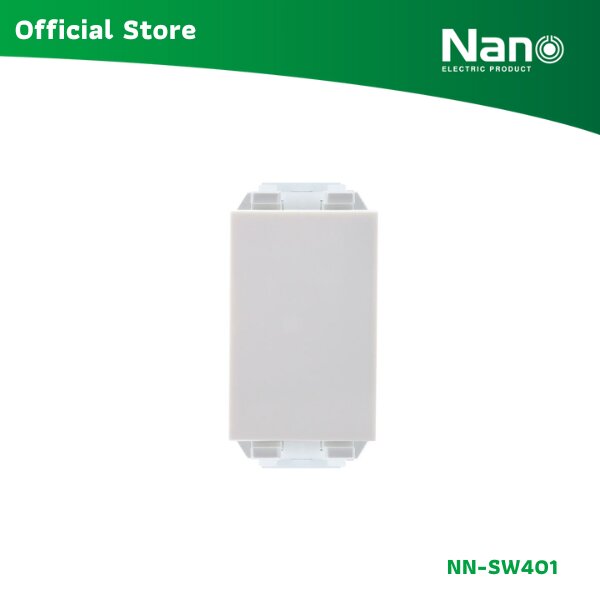 NANO สวิตช์ 4 ทาง ขนาด 1 ช่อง Classic series สีขาว (1 ชิ้น/กล่อง, 20 ...