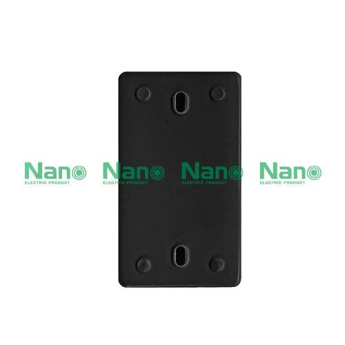 กล่องพักสายสี่เหลี่ยม(หุน) NANO 2x4" (50 ชิ้น / กล่อง) NANO-24B - NANO ELECTRIC PRODUCT
