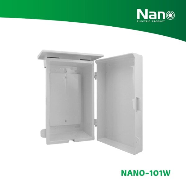 NANO ตู้กันฝน ขนาด 8x12.5x6" สีขาว (1 ชิ้น/กล่อง) รุ่น NANO-101W - NANO ...