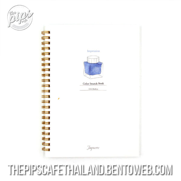 Wearingeul : Ink Color Swatch Notebook A5 - The PIPS Cafe'