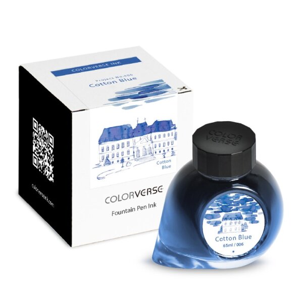 Colorverse Ink : Cotton Blue (65 ml.) - The PIPS Cafe'