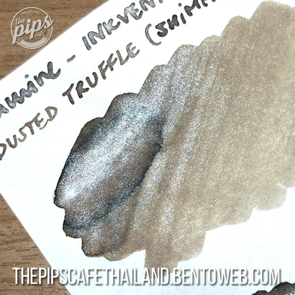 Diamine : Dusted Truffle (Shimmer) - Inkvent Green Edition (50ml ...