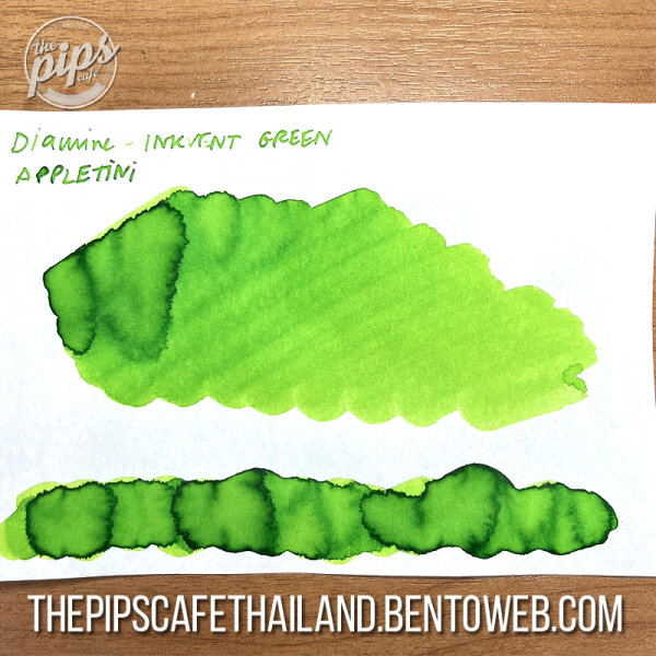 Diamine : Appletini - Inkvent Green Edition (50ml.) - The PIPS Cafe'