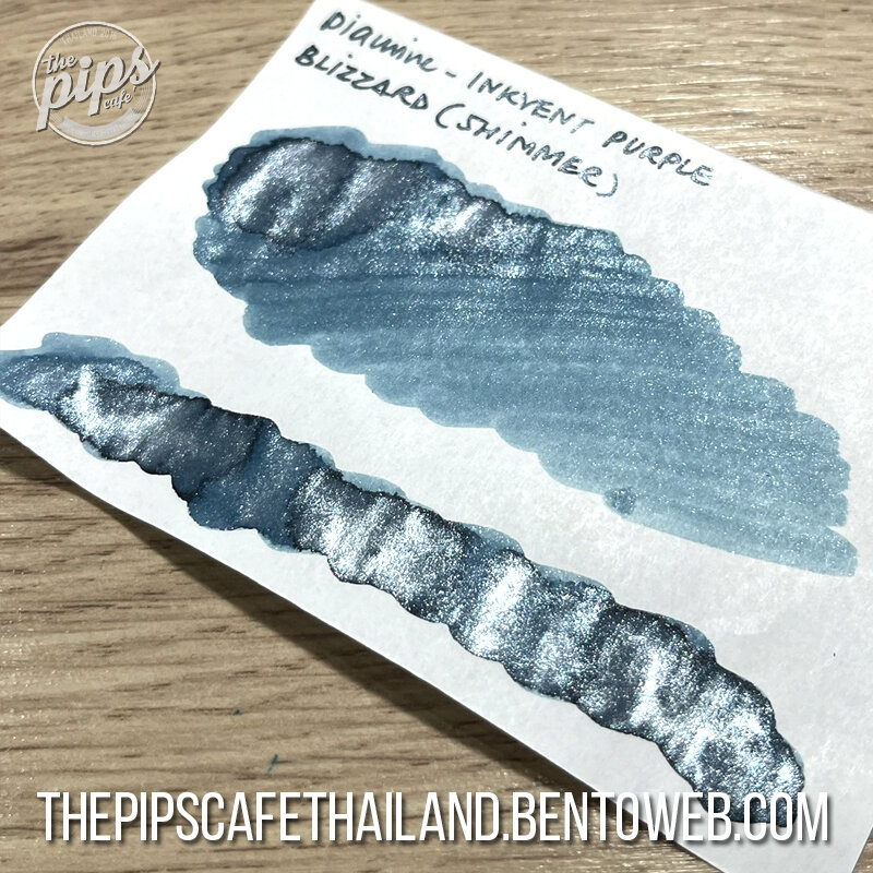 Diamine : Blizzard (Shimmer) - Inkvent Purple Edition (50ml.) - The ...