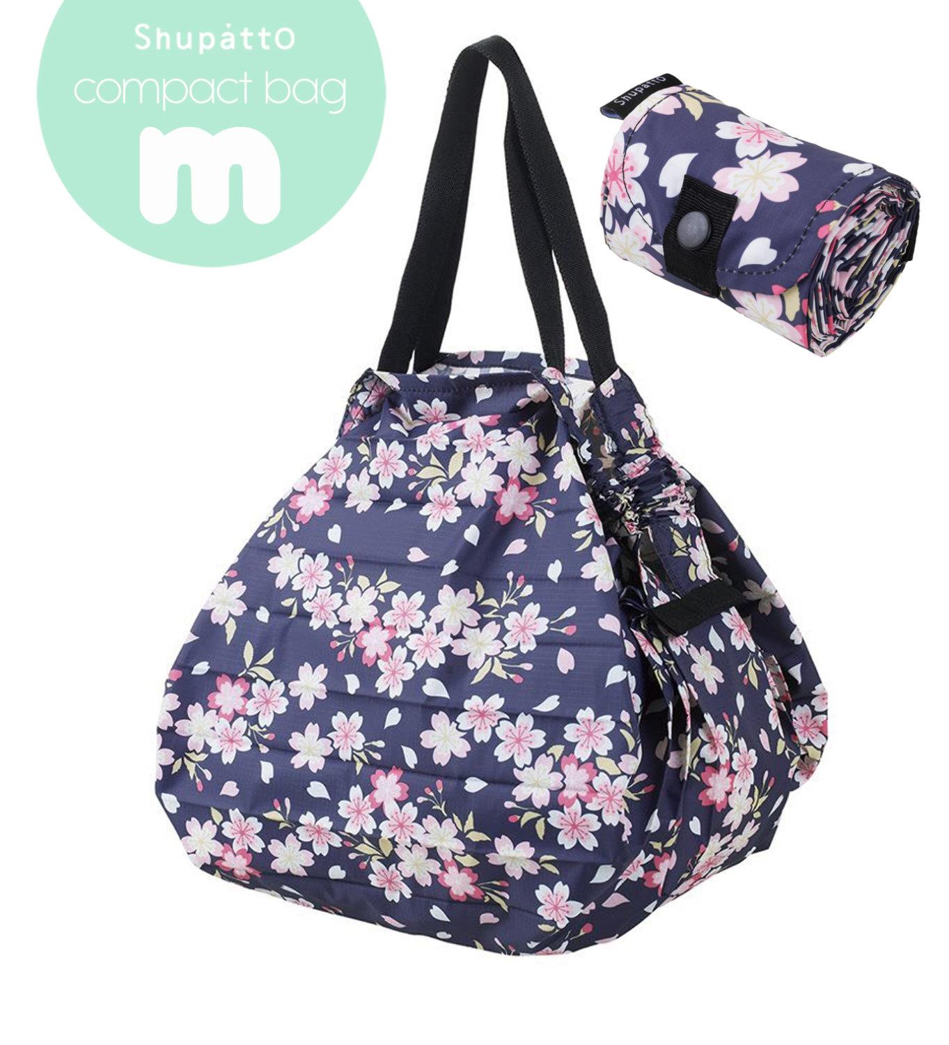 Shupatto - Japanese Pattern - Tote Medium - Sakura - The PIPS Cafe'