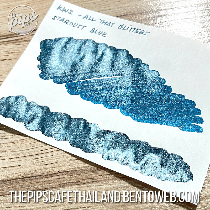 KWZ Ink : All that Glitters - Stardust Blue (30ml.) - The PIPS Cafe'