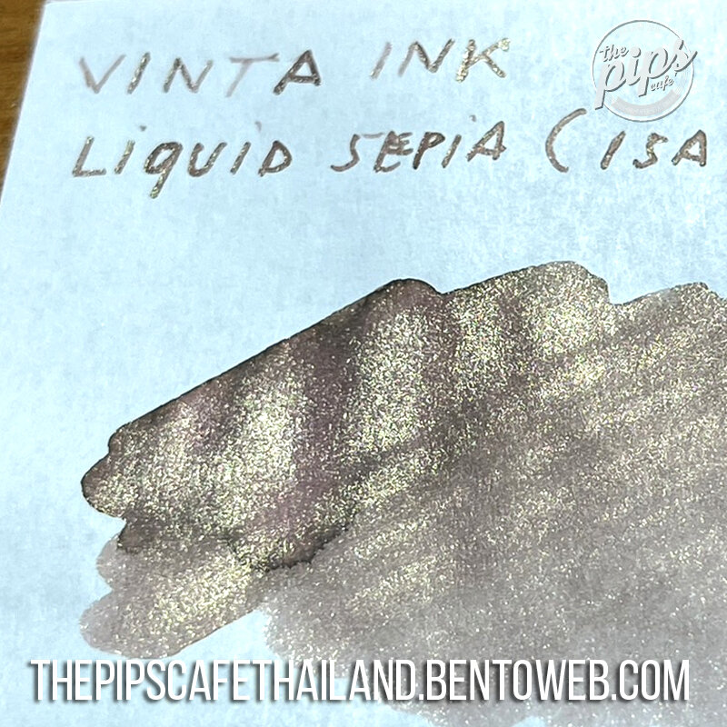 Vinta Ink : Shimmer - Liquid Sepia [Isabela 1999] (30 ml.) - The PIPS Cafe'