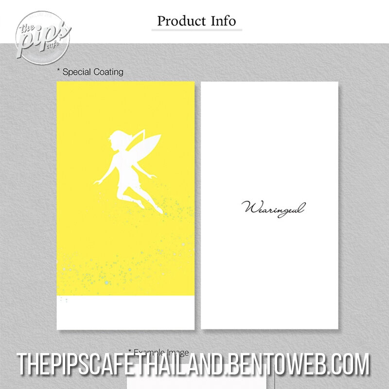 Wearingeul : Ink Color Swatch Card - Tinker Bell (pack of 50) - The ...