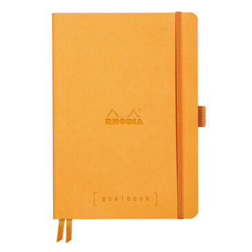 Rhodiarama : GoalBook Softcover - A5 - White Paper - Orange (5842 ...