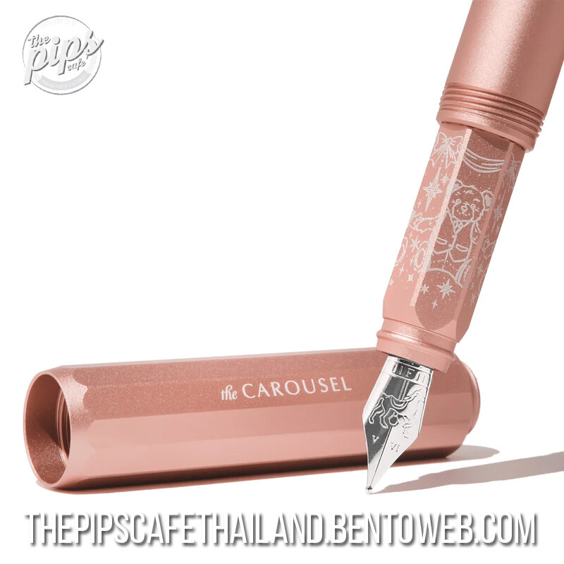 Ferris Wheel Press : Aluminum Carousel - Rose Petal Plush - The PIPS Cafe'