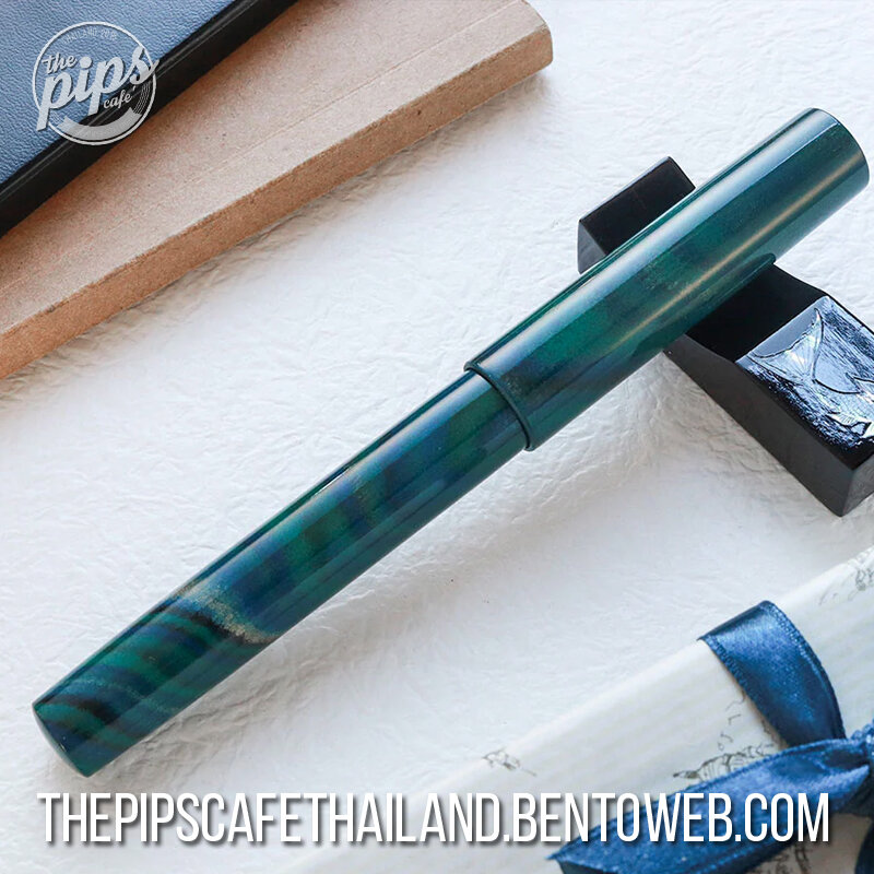 Wancher : Mine - Marble Green (Ebonite) - The PIPS Cafe'