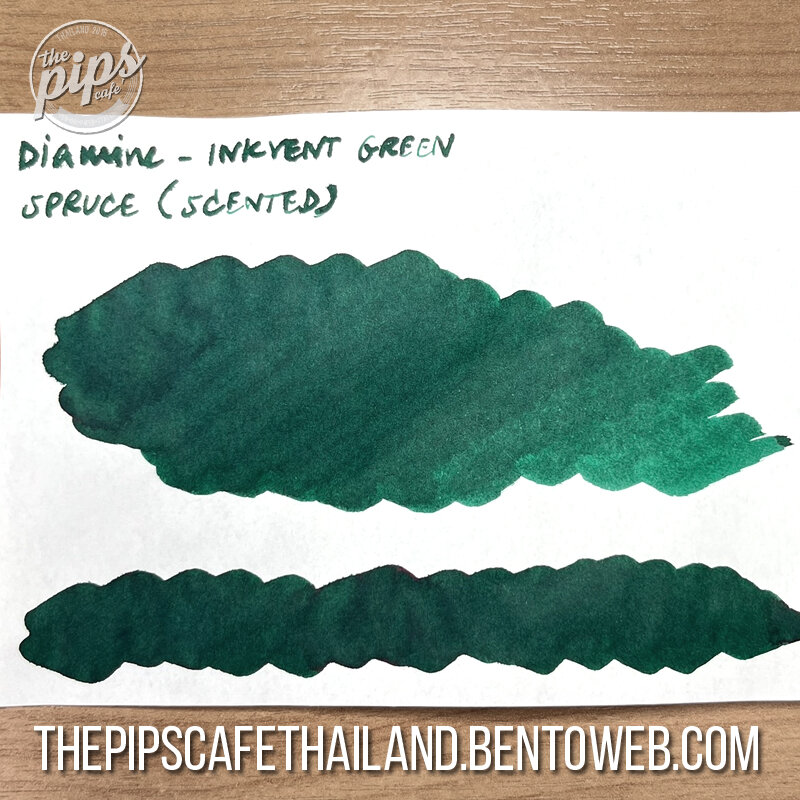 Diamine : Spruce (Scented) - Inkvent Green Edition (50ml.) - The PIPS Cafe'