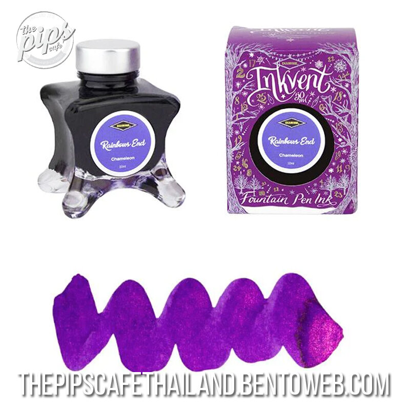 Diamine : Rainbows End (Chameleon) - Inkvent Purple Edition (50ml ...