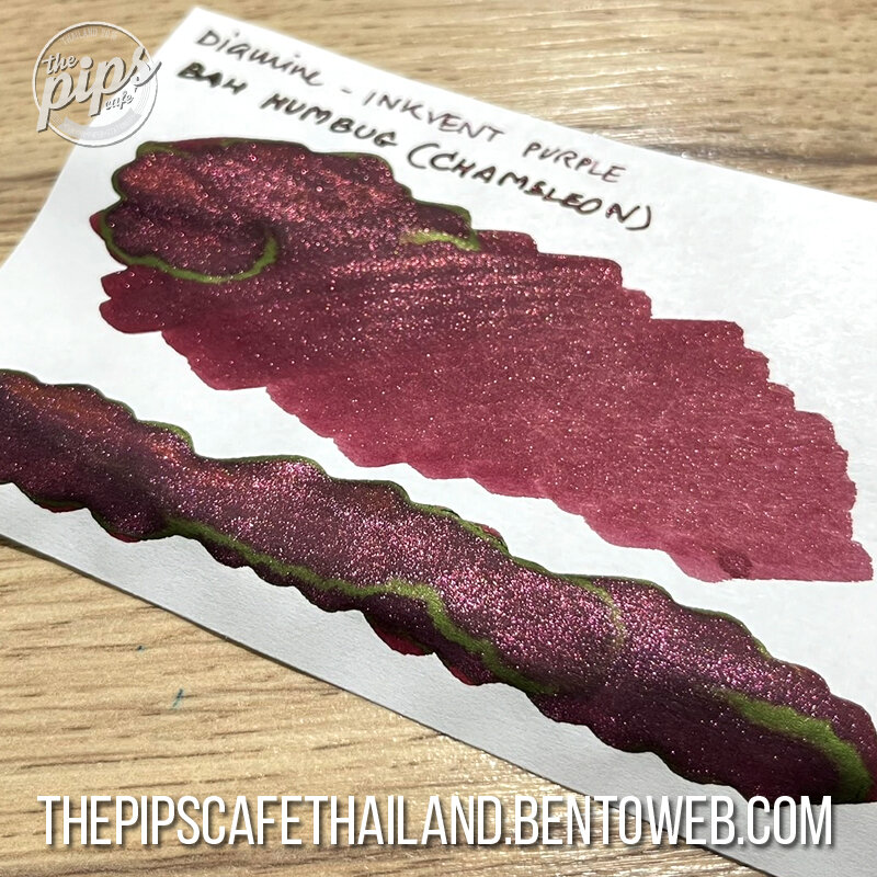 Diamine : Bah Humbug (Chameleon) - Inkvent Purple Edition (50ml.) - The ...
