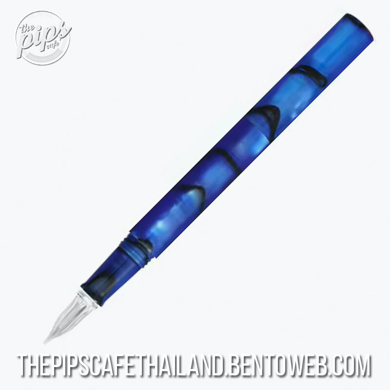 Teranishi : Guitar Glass Pen with Aurora Cap - Cosmo Blue (GLAA-CBL ...
