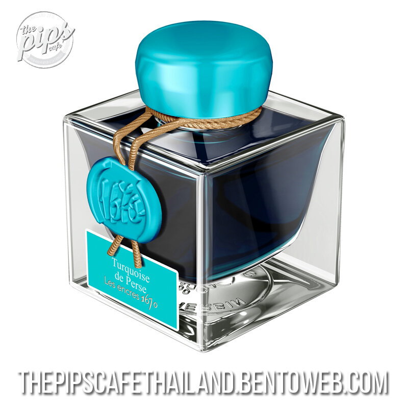 J.herbin : 1670 - Turquoise de Perse (50ml.) - The PIPS Cafe'