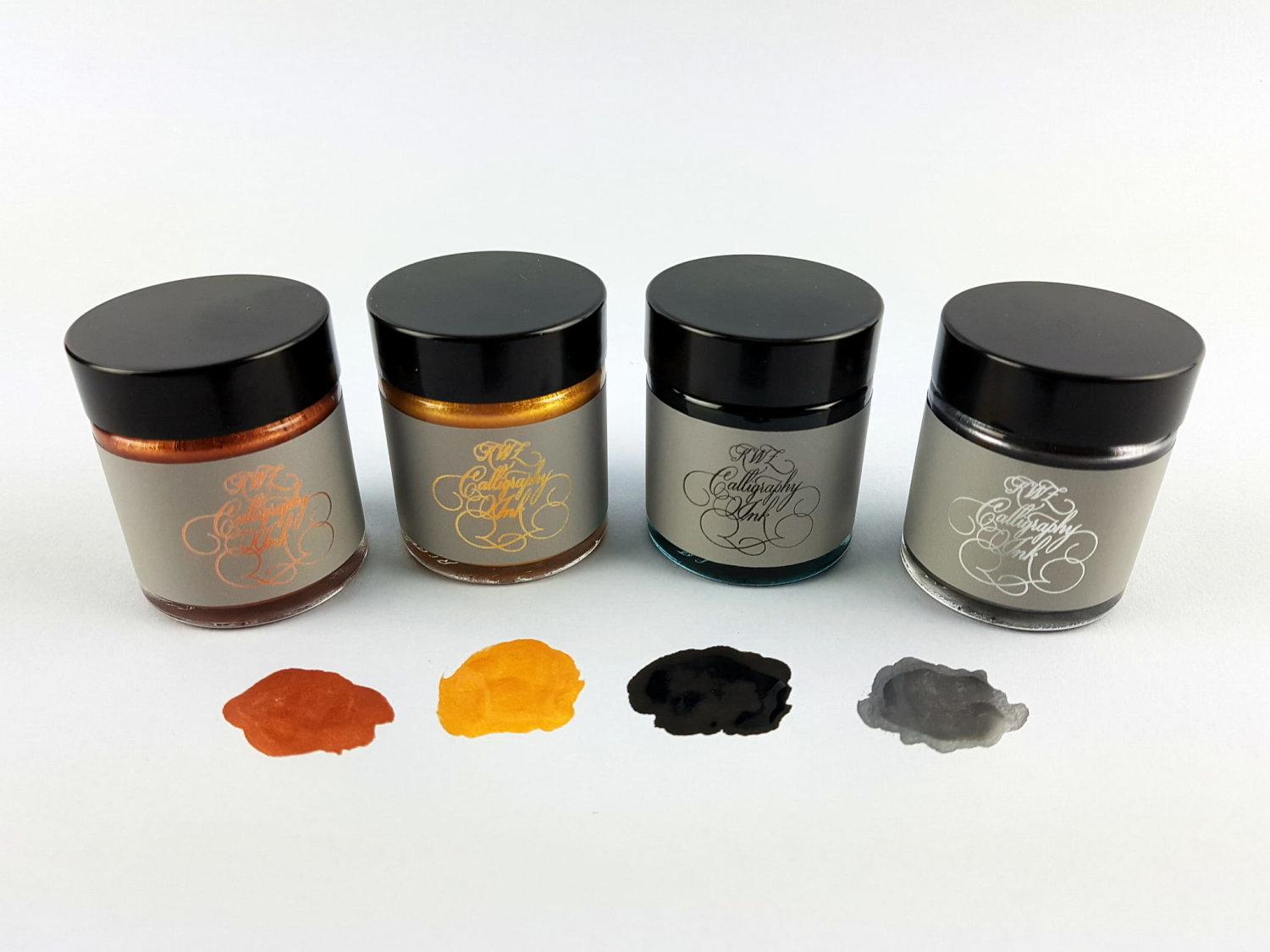 KWZ Calligraphy Ink Matte Black The PIPS Cafe 