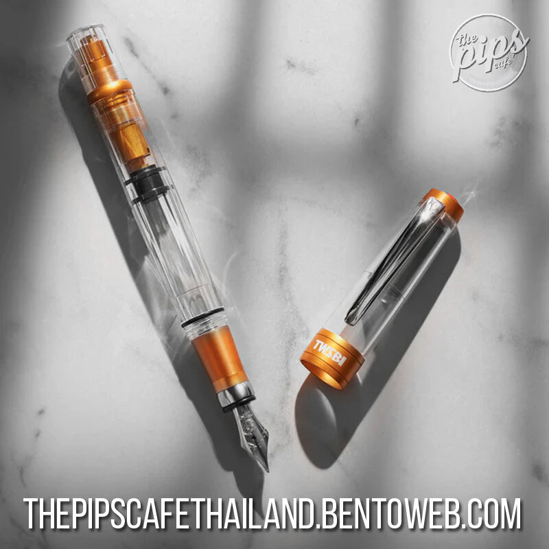 TWSBI Diamond 580ALR - Sunset Yellow - The PIPS Cafe'