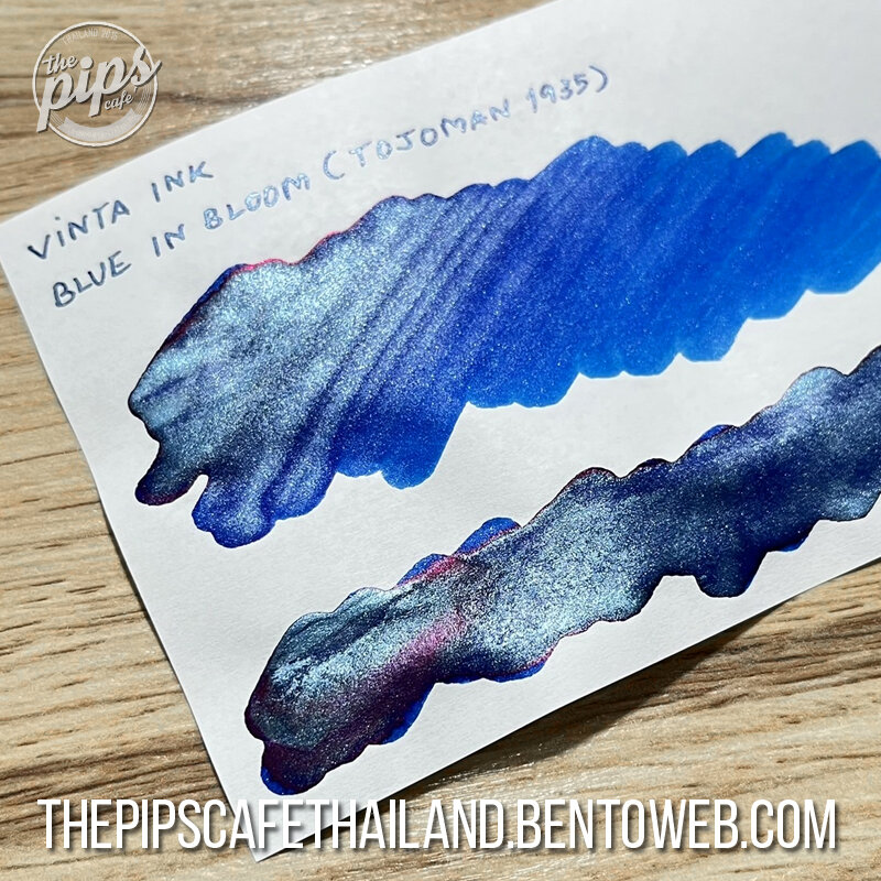 Vinta Ink : Shimmer - Blue in Bloom [Tojoman 1935] (30 ml.) - The PIPS ...